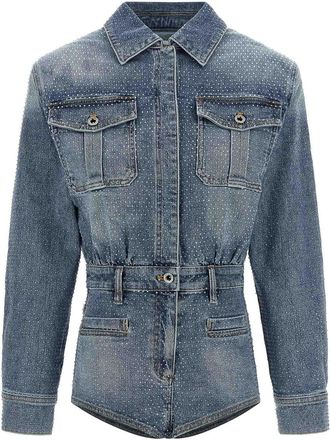 Self Portrait Jumpsuit - Blau