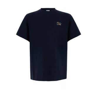 Burberry Homme, Tops, Bleu, Taille: XL T-shirt Seth