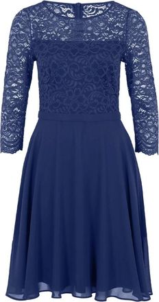 Vera Mont Damen, Kleider, Blau, XLGröße