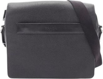 Prada Sac bandouli&egrave;re vintage doccasion - Homme - Pre-owned - Noir - Taille: ONE Size