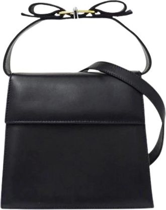 Ferragamo Sac port&eacute; &eacute;paule Pre-owned - Femme - Pre-owned - Noir - Taille: ONE Size