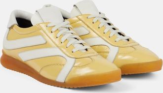 Proenza Schouler Sneakers Track aus Leder mit Veloursleder