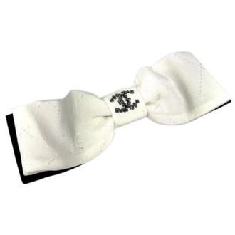 Chanel Barrette doccasion - Femme - Pre-owned - Blanc - Taille: ONE Size