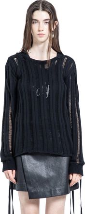 Ann Demeulemeester Gala Ladder Stitch Sweater