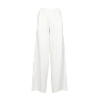 Fay Jersey-Hose mit Regular Fit - - Trousers - Damen - Wei&szlig; - XS
