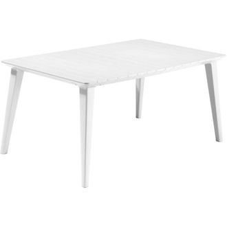 Les Tendances Keter Tisch LIMA 160 Glatte Oberfl&auml;che - Wei&szlig;