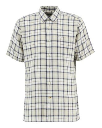 Barbour Leichtes Kurzarmhemd aus einem Lyocell-Leinen-Mix, Regular in