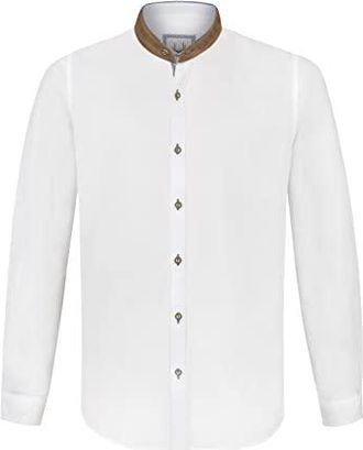 Stockerpoint Chemise Adamo, Blanc/Bleu, XL Homme