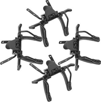 Minkissy Lot de 4 Clips pour Verres Polaris&eacute;s &agrave; Clipser en Acier Inoxydable Fixation L&eacute;g&egrave;re et Antid&eacute;rapante pour Lunettes de Soleil Compatible Sports de Plein