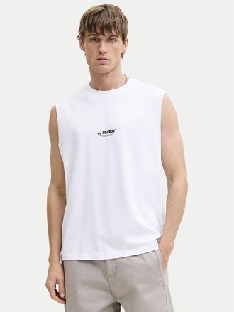 Jack & Jones Jack & Jones Tank-Top Soho 12288001 Wei&szlig; Relaxed Fit