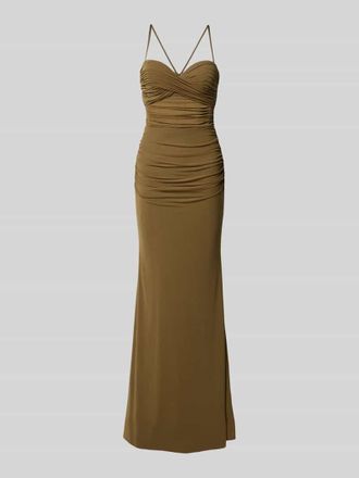 Luxuar Fashion Abendkleid mit Raffungen