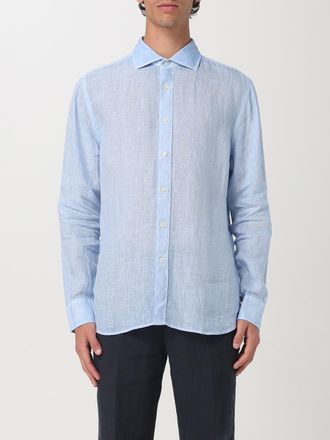 120% Lino Hemd 120% LINO Herren Farbe Blau