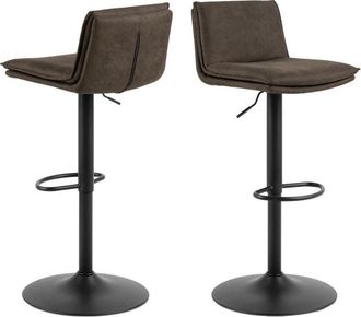 ebuy24 Flynn Barhocker grau