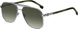 HUGO BOSS unisex, Accessoires, Gris, Taille: 59 MM 1743/S Lunettes de soleil
