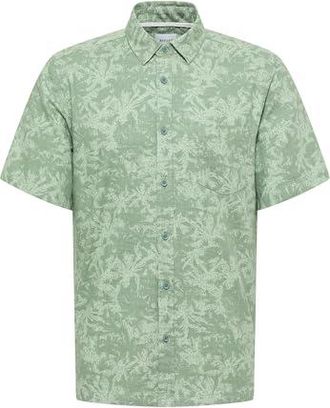 Mustang Jeans Style Darien Chemise, Distorted Palm Green 12729, 3XL Hommes