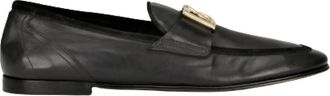 Dolce & Gabbana Homme, Chaussures, Noir, Taille: 43 EU Mocassin Ariosto