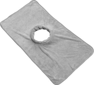 Hemobllo Massageliegenbezug mit Gesichts&ouml;ffnung aus Weichem Frottee 80X40cm Atmungsaktiv Wiederverwendbar f&uuml;r Kosmetikstudios und Massagepraxen