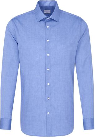 Seidensticker Herren Business-Hemd - Shaped Fit - Bügelfrei- Kent Kragen - Langarm - 100% Baumwolle