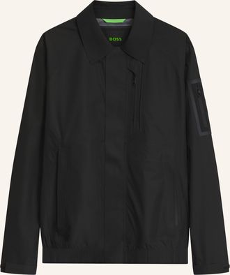 HUGO BOSS Jacke Ow_Visit Coach Jt Regular Fit schwarz