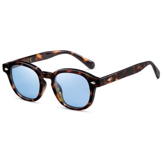 SHEEN KELLY TR90 Polarisierte Sonnenbrille f&uuml;r M&auml;nner Frauen Retro Runde Sonnenbrille Photochrome Linse