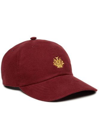 Bally casquette &agrave; logo brod&eacute; - Rouge