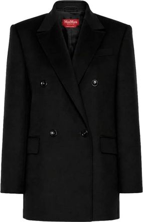 Max Mara Blazer Msthobby - Femme - Vestes - Noir - Taille: 36 FR