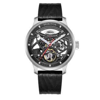 Heritor Marcell Skeleton-Dial Automatik-Uhr