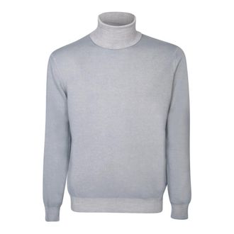Dell'Oglio Homme, Pulls, Gris, Taille: L Wsc12V Turtleneck