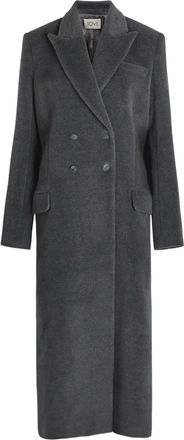 Tove manteau Gilda &agrave; boutonni&egrave;re crois&eacute;e - Gris