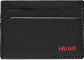 HUGO BOSS Kreditkartenetui HUGO 50570456 Schwarz