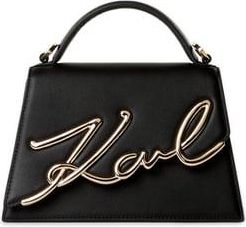 Karl Lagerfeld Sac &agrave; bandouli&egrave;re K signature en cuir