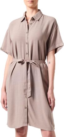 Pieces PCVINSTY SS Linen Shirt Dress NOOS