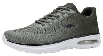 Kangaroos Herren K-MA Aldas Sneaker, Olive/Jet Black, 40 EU