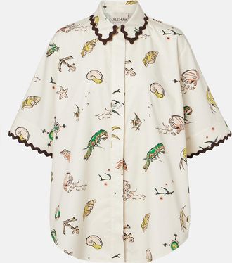 Alemais Al&eacute;mais Chemise oversize en coton