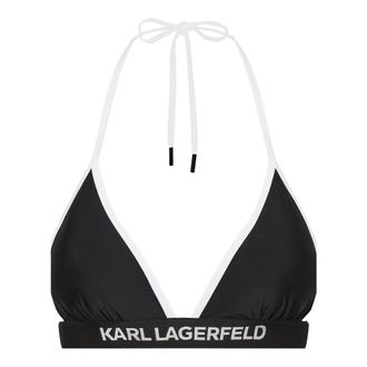 Karl Lagerfeld Beachwear - - Swimwear - Damen - Schwarzk - L