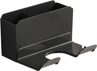 Generic Wandmontierter Haartrockner-Organizer - Haartrockner-Organizer, Haar- und Styling-Werkzeug für Wandmontage, Eitelkeits-Halterung für Kleiderschrank, C