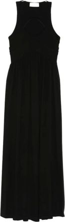 Sportmax Femme, Robes, Noir, Taille: 40 FR Panino Maxi Dress