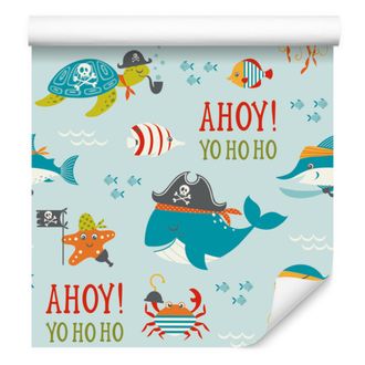 OEM Carta Da Parati A Tema Pirati Per Soggiorno E Camera Da Letto, 50x1000 Cm