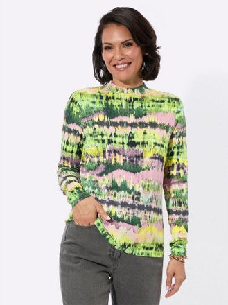 Witt T-Shirt Stehkragen-Shirt Langarm