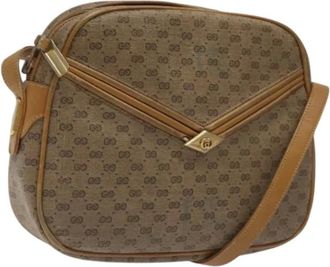 Gucci Pre-owned Cuir sacs-gucci - Femme - Pre-owned - Beige - Taille: ONE Size