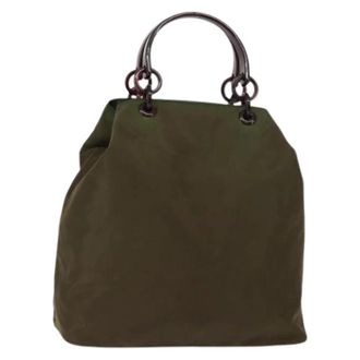 Prada Pre-owned Nylon Handbag - - Pre-owned - Damen - Gr&uuml;n - ONE SIZE