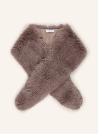 Reiss Reiss Kunstfell-Kragen Flora beige
