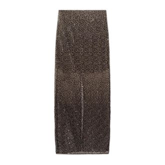 Rotate Paillettenrock - - Skirts - Damen - Braun - XS