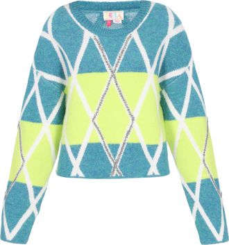 Izia Pullover Frauen t&uuml;rkisfarbene Limette