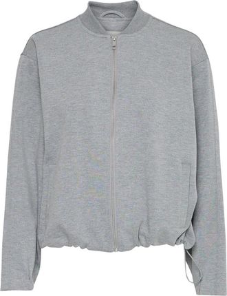Ichi Ichi, Femme, Sweatshirts et sweats &agrave; capuche, Gris, Taille: 42 FR SweaT-shirt zipp&eacute;