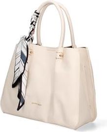 Pierre Cardin Sac &agrave; main femme Polyur&eacute;thane Polyur&eacute;thane 26x21x9 cm 23842-MS165, ivoire (ral 1013), Taille unique