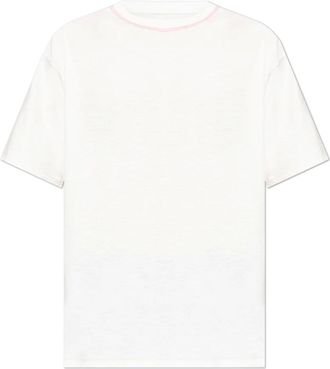 Maison Margiela Homme, Tops, Rose, Taille: L The Cotton T-Shirt