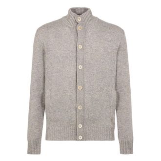 Slowear Slowear - Chioto Cardigan - Homme - Pulls - Gris - Taille: L