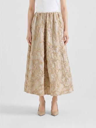 Brunello Cucinelli Jupe Femme couleur Beige