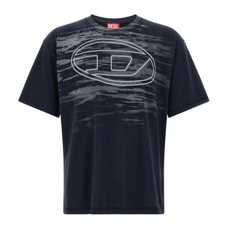 Diesel Homme, Tops, Noir, Taille: M T-Boxt-T5 Crew Neck T-Shirt